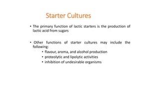 Starter culture | PPTX