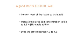 Starter culture | PPTX