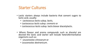 Starter culture | PPTX