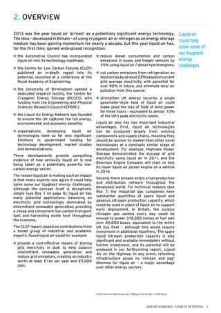 Liquid air-technologies cold economy 2013 | PDF
