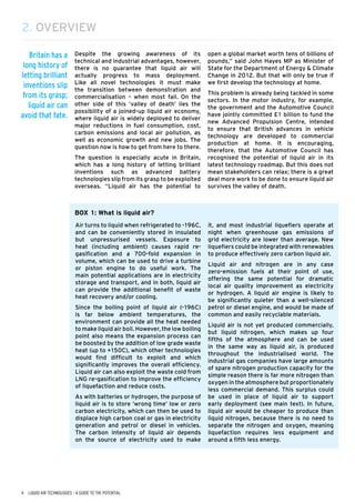 Liquid air-technologies cold economy 2013 | PDF