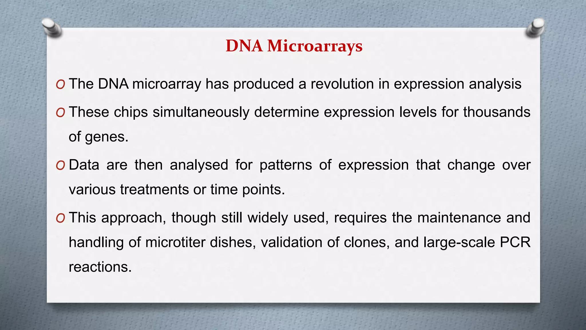 R Gene Expression and Transcription Profiling | PPTX