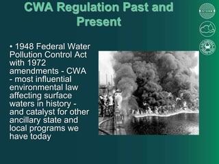 Key Clean Water Act Criteria Affecting Stormwater Management at the ...
