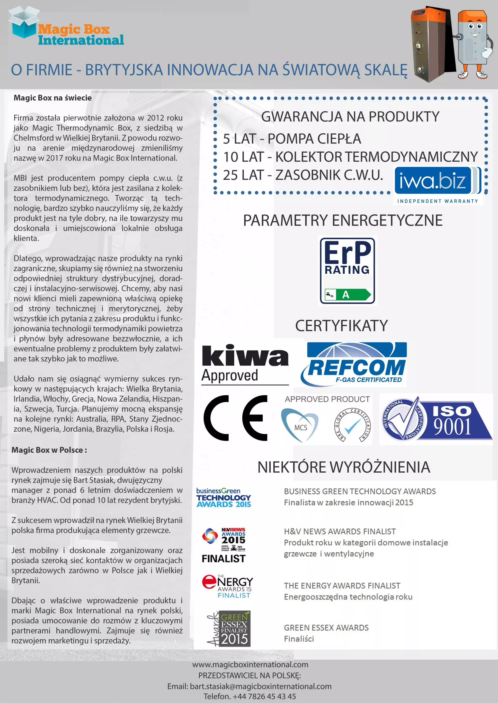 Magic Box International broszura polska | PDF