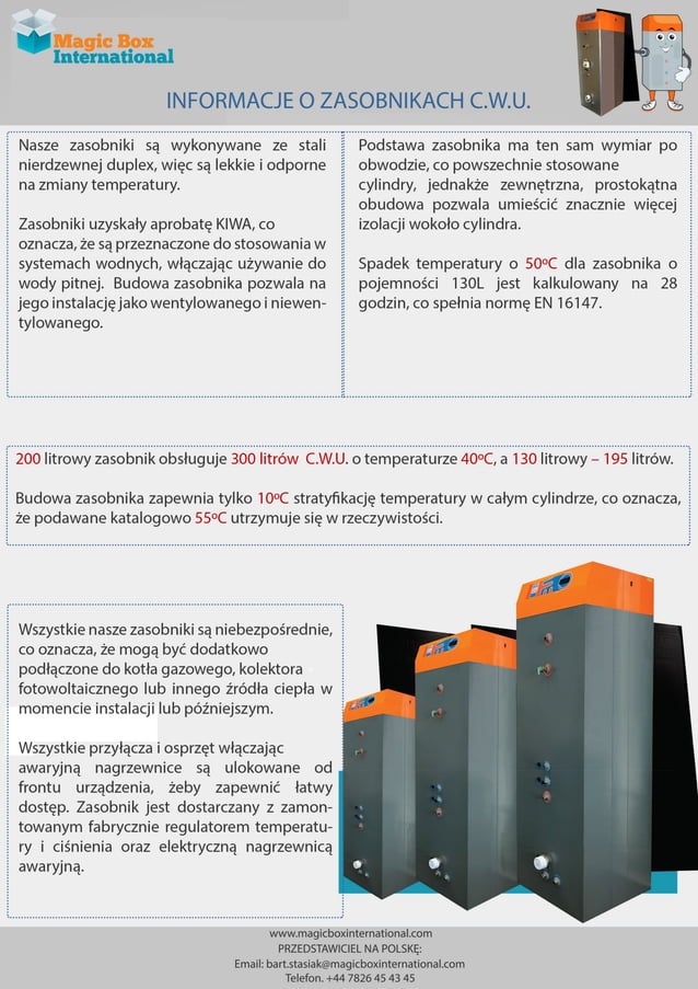 Magic Box International broszura polska | PDF