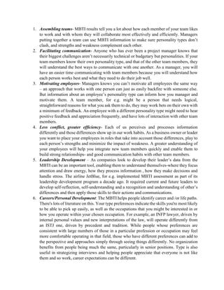 MBTI | PDF | Dating | Family and Relationships