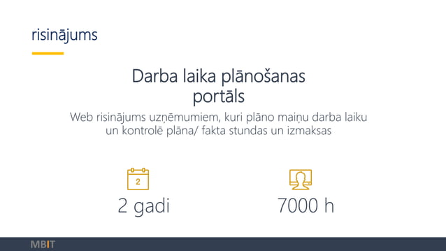 Darba laika plānošanas portāls "DLP" | PPTX