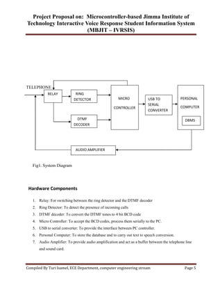 Micro-Controller based jimma university Interactive voice response System | PDF | Computing ...