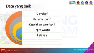 MBKM - biostatistik 1 - Konsep dasar statistik (statistik, data ...
