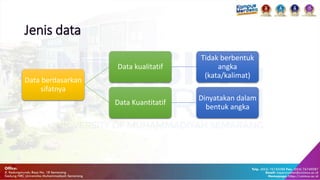 MBKM - biostatistik 1 - Konsep dasar statistik (statistik, data ...