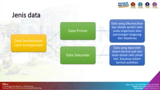 MBKM - biostatistik 1 - Konsep dasar statistik (statistik, data ...