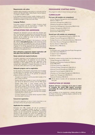 MBL (Nqf9) Unisa SBL Brochure | PDF