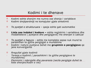 Mbledhje e te dhenave | PPT