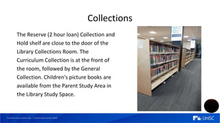 UniSC Moreton Bay Library self-guided tour | PPTX | Computer ...
