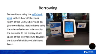 UniSC Moreton Bay Library self-guided tour | PPTX | Computer ...