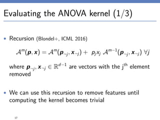 Higher-order Factorization Machines（第5回ステアラボ人工知能セミナー） | PPT