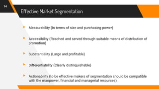 Multi Segmentation in Marketing_Diluk Manchanayaka | PPT