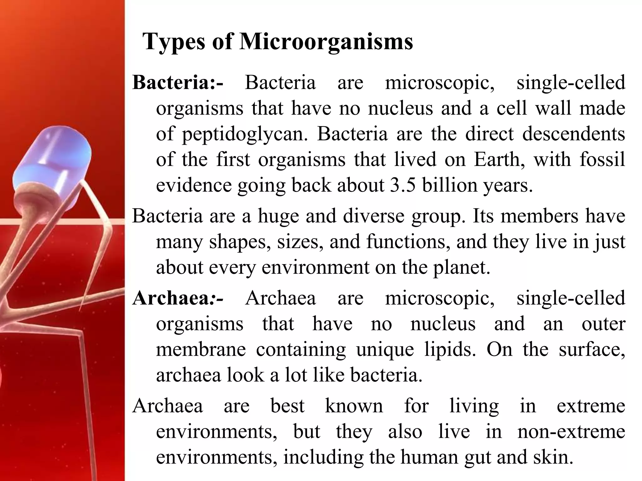 classification of microorganisms | PPTX