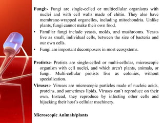 classification of microorganisms | PPTX