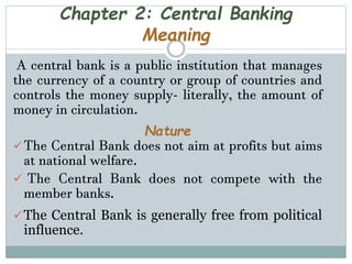 Central Banking