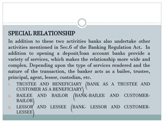 Banker and Customer Relation | PPTX