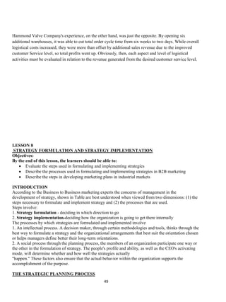 MBM6109+INDUSTRIAL+MARKETING.pdf Industrial Marketing notes | PDF