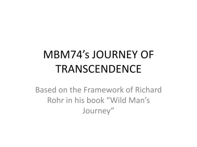 AIM MBM74'S JOURNEY OF TRANSCENDENCE | PPT