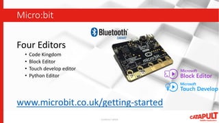 Maker Faire 2016 - Microbit & Nano Satellite | PPT