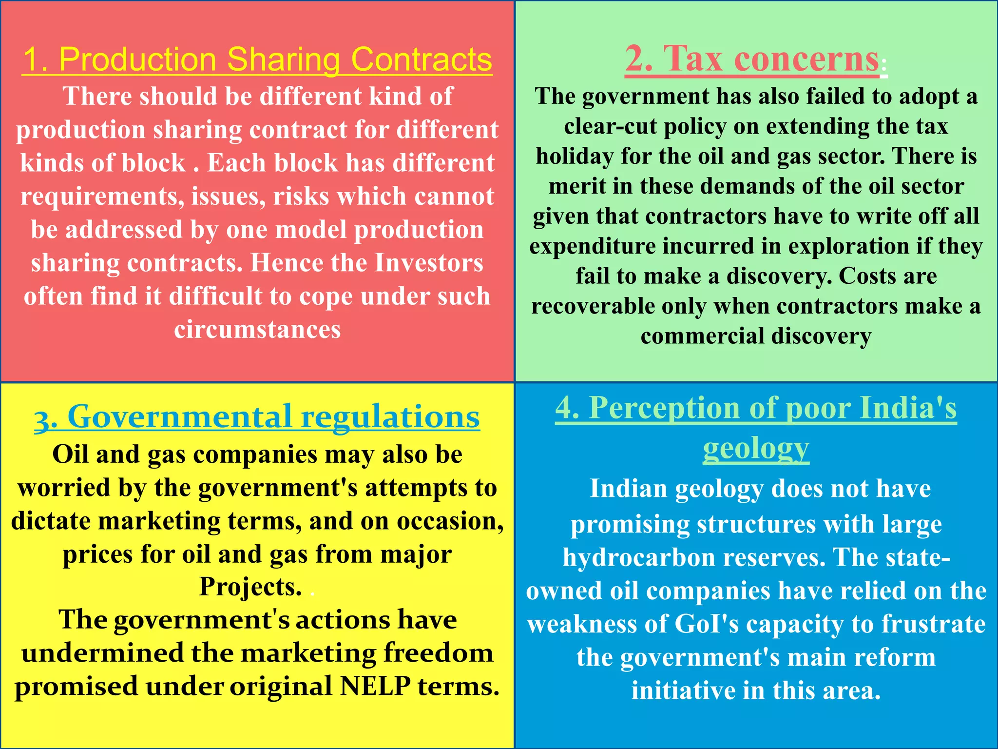 Oil and Gas Policy Framework in India | PPTX