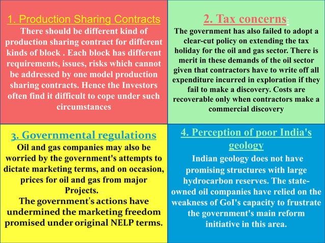 Oil and Gas Policy Framework in India | PPT