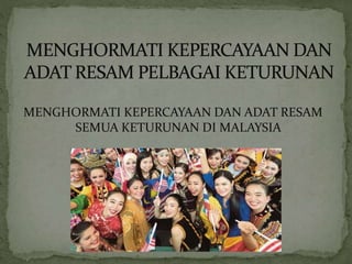 NILAI HORMAT-MENGHORMATI | PPTX