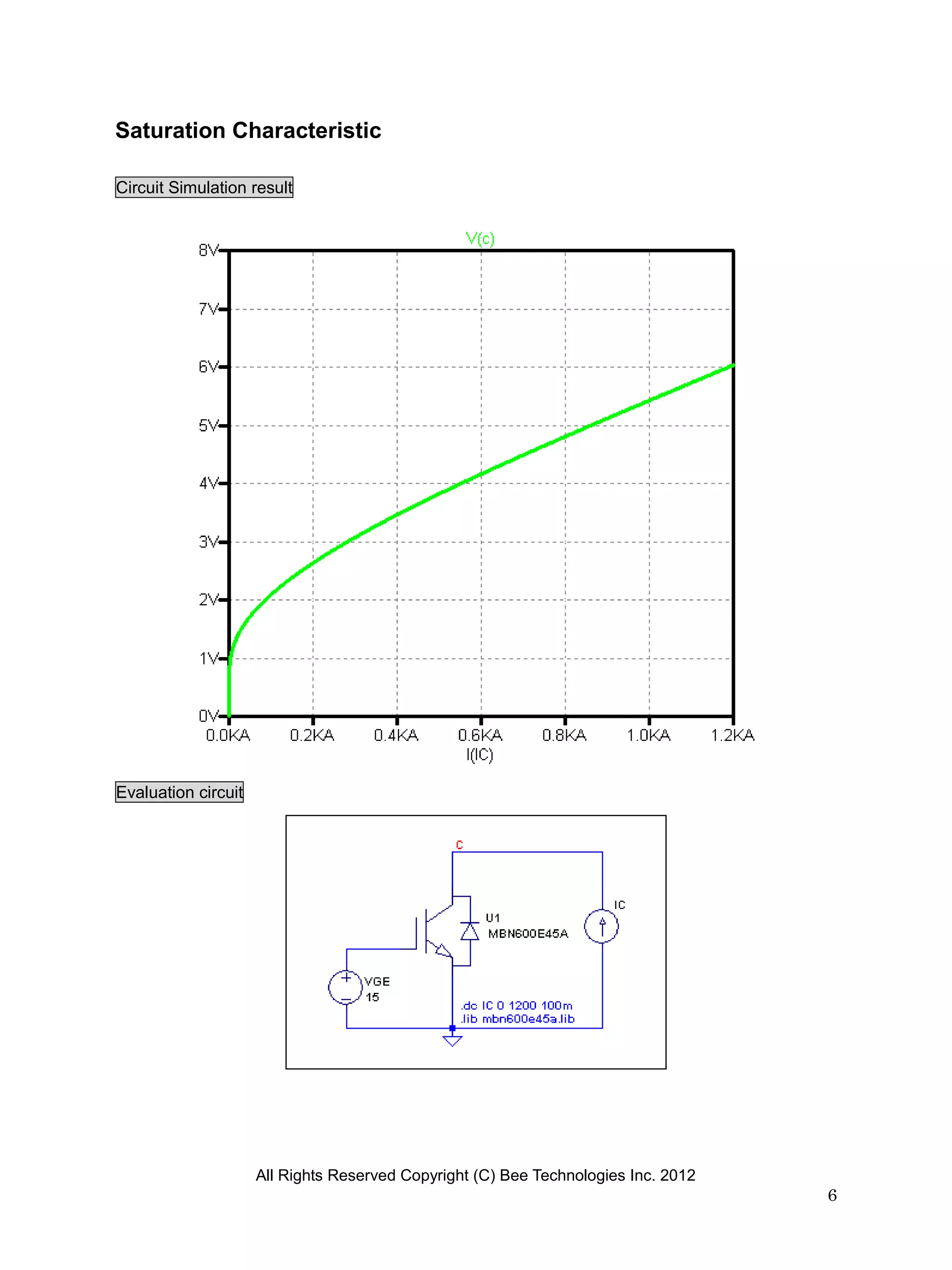 MBN600E45A LTspice Model (Free SPICE Model) | PDF