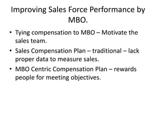 Management by Objectives | PPTX | Human Resources | Business