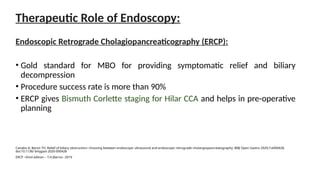 Role of Endoscopy in Malignant Biliary Obstruction.pptx