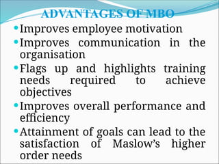 mbo.pptx management by objective ppt presentation | PPTX