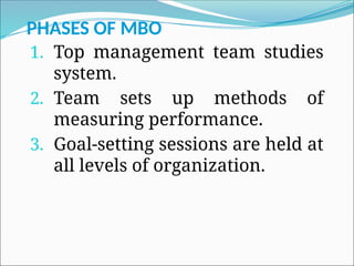 mbo.pptx management by objective ppt presentation | PPTX | Human Resources | Business