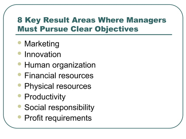 MANAGEMENT BY OBJECTIVE_MANAGEMENT PRINC | PPT