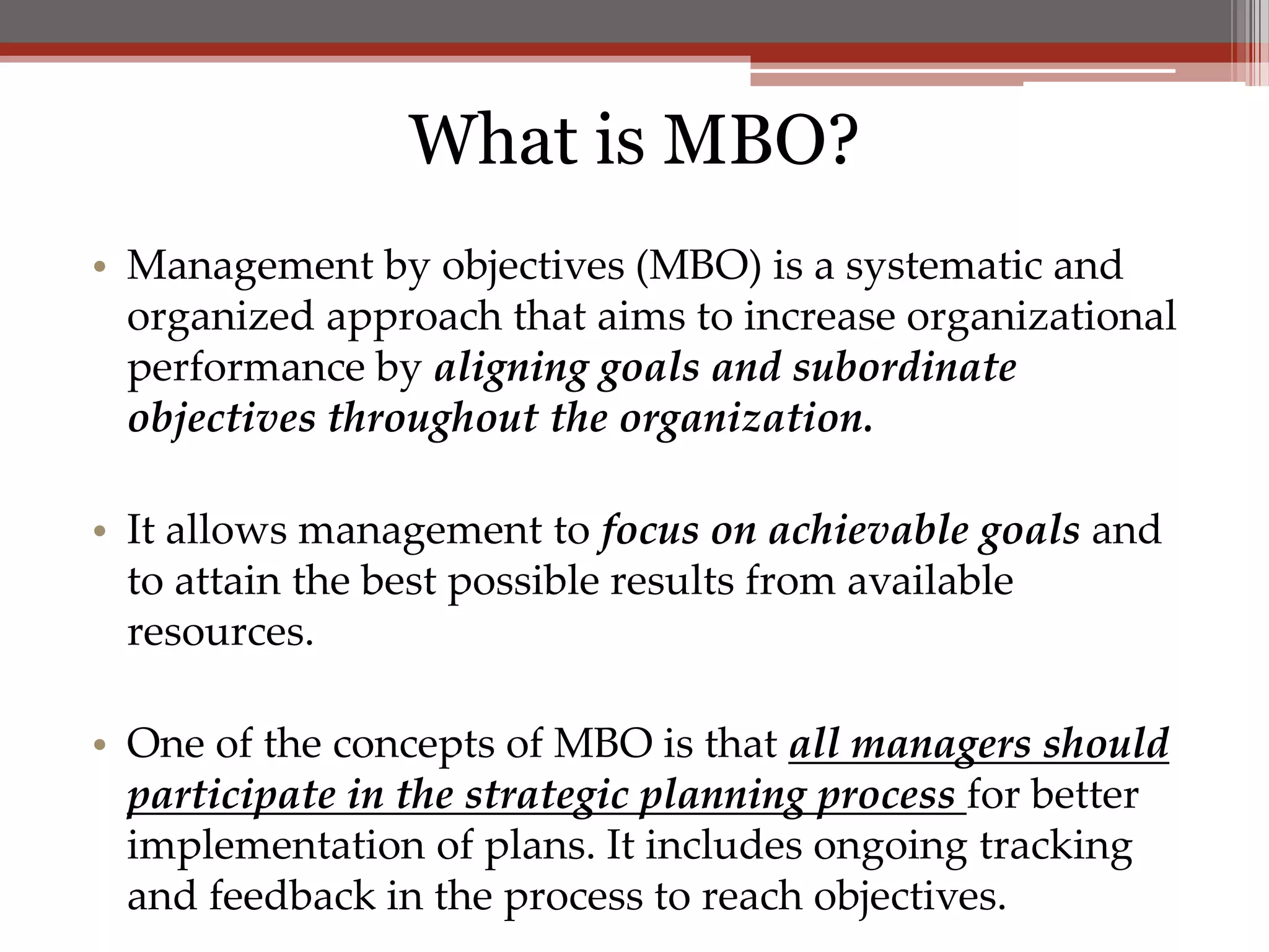 MBO and MBE | PPTX