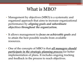MBO and MBE | PPTX
