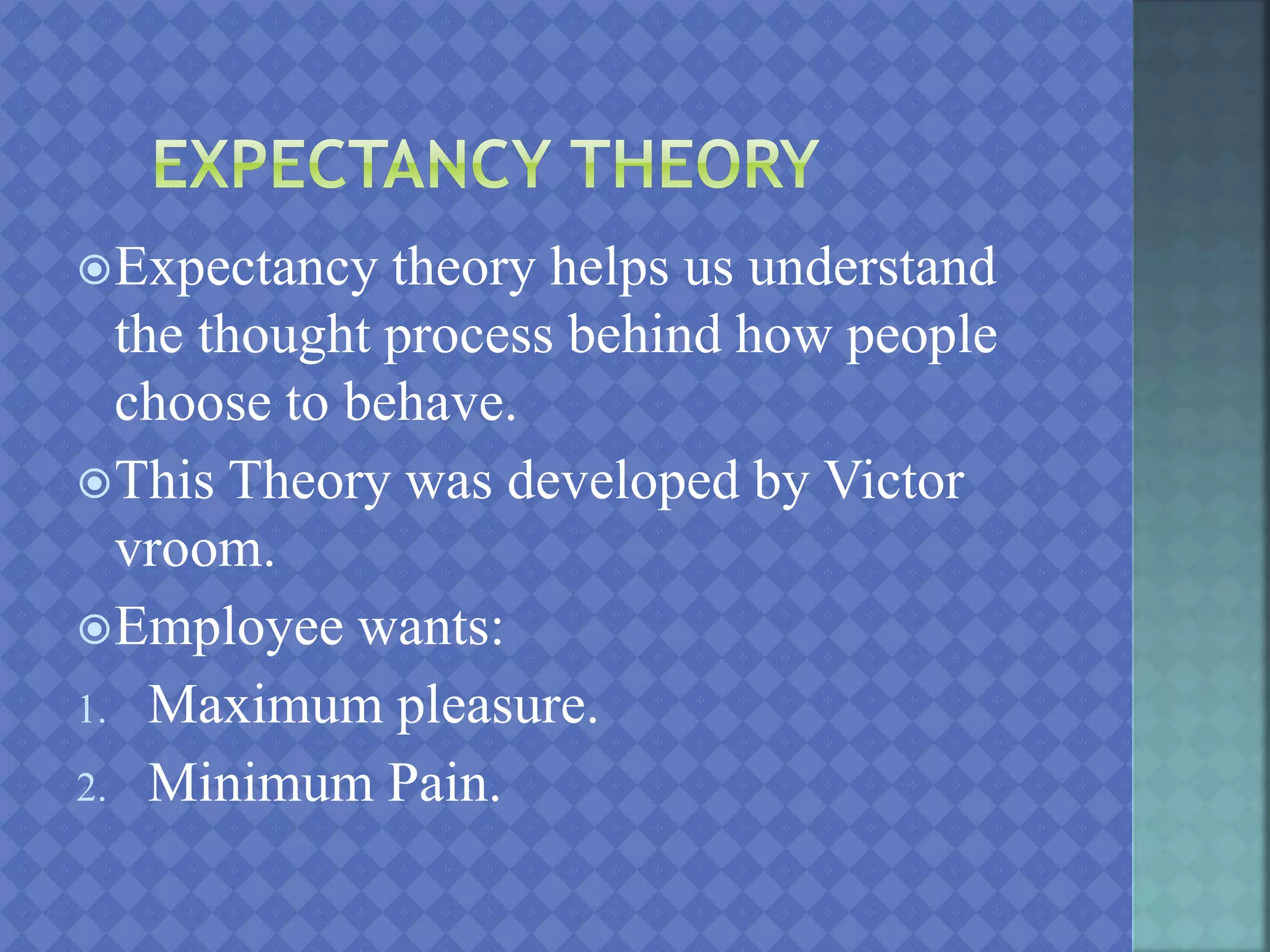 Mbo,equity and expectancy theory | PPTX