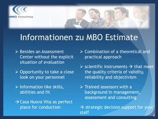 MBO Estimate a journey to success | PPTX