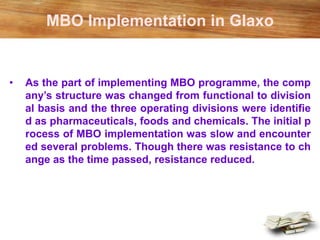 Management By Objectives | PPTX