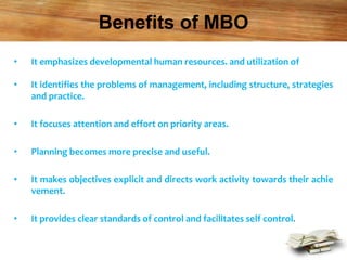 Management By Objectives | PPTX