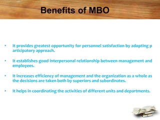 Management By Objectives | PPTX