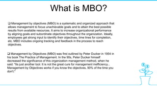 Management By Objectives | PPTX