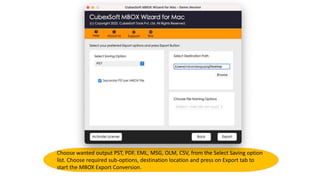 CubexSoft MBOX Converter | PPTX