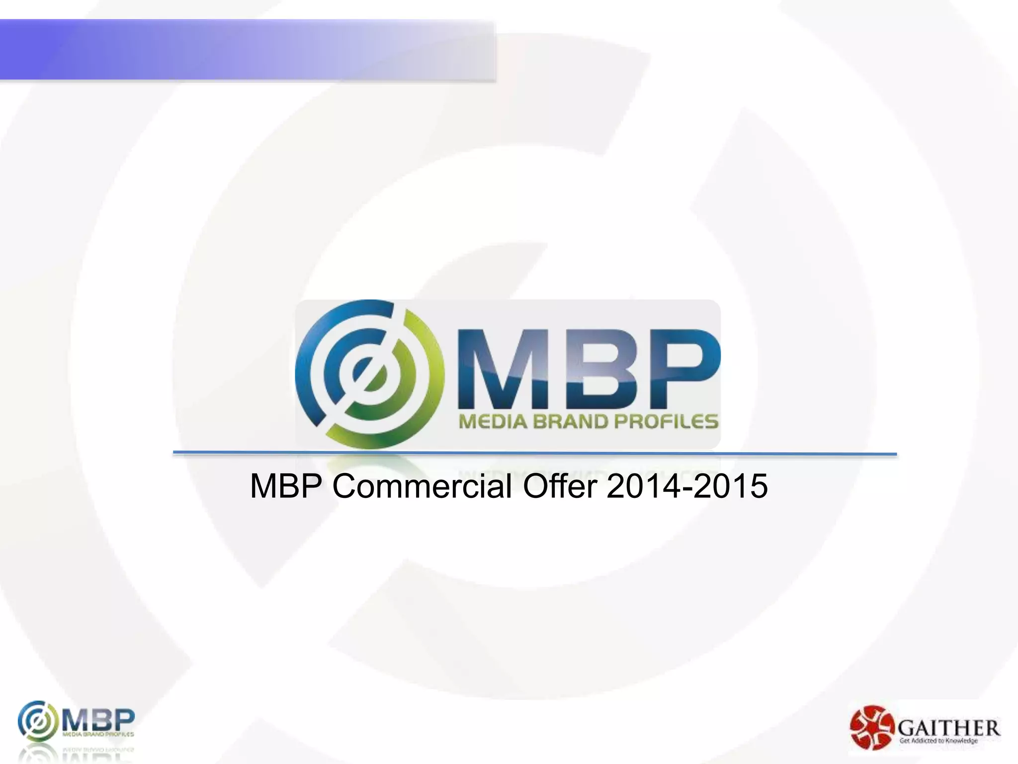 Mbp commercialization presentation | PPTX
