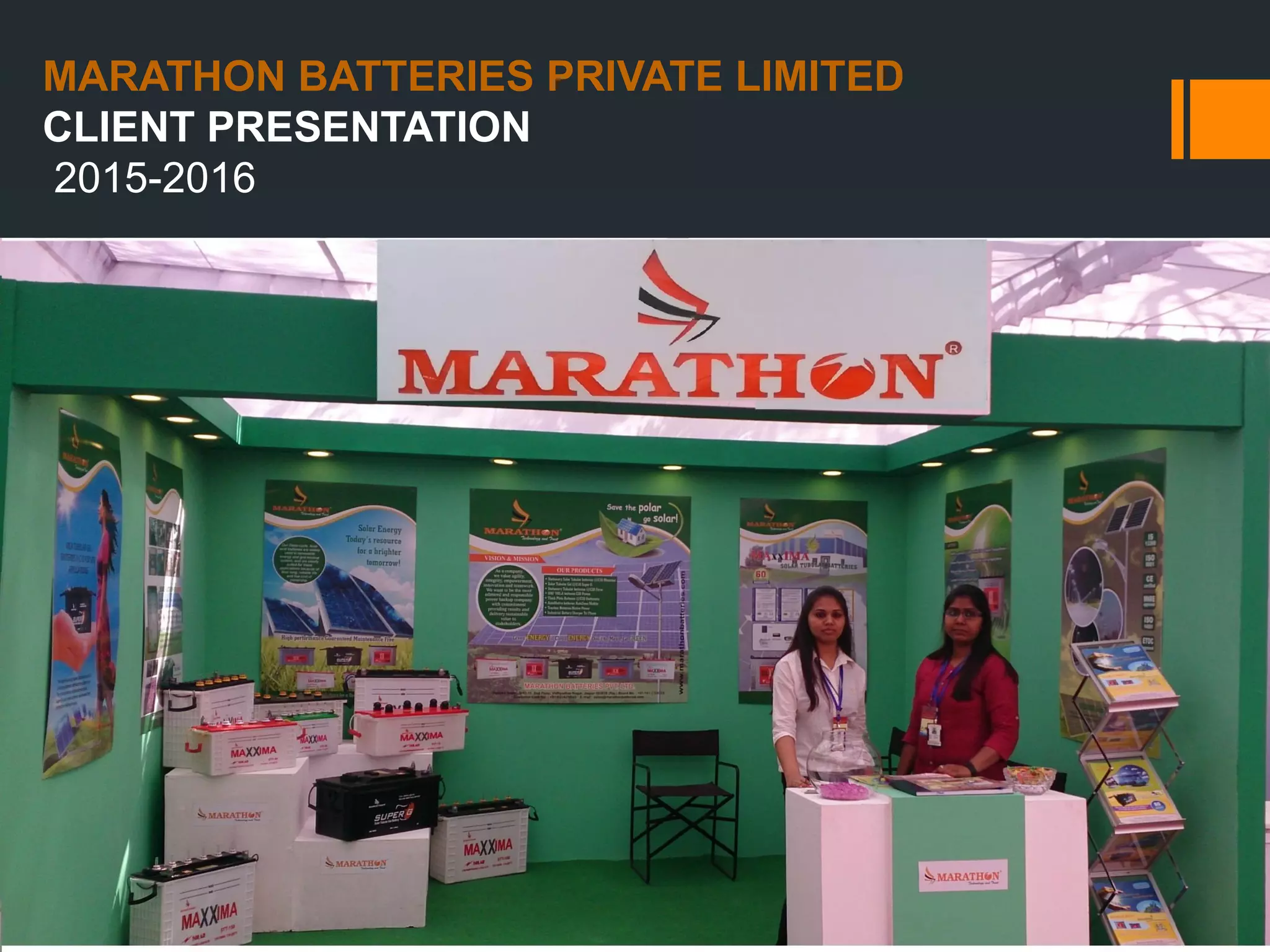 MARATHON BATTERIES PRESENTATION | PDF | Automotive Industry | Industries