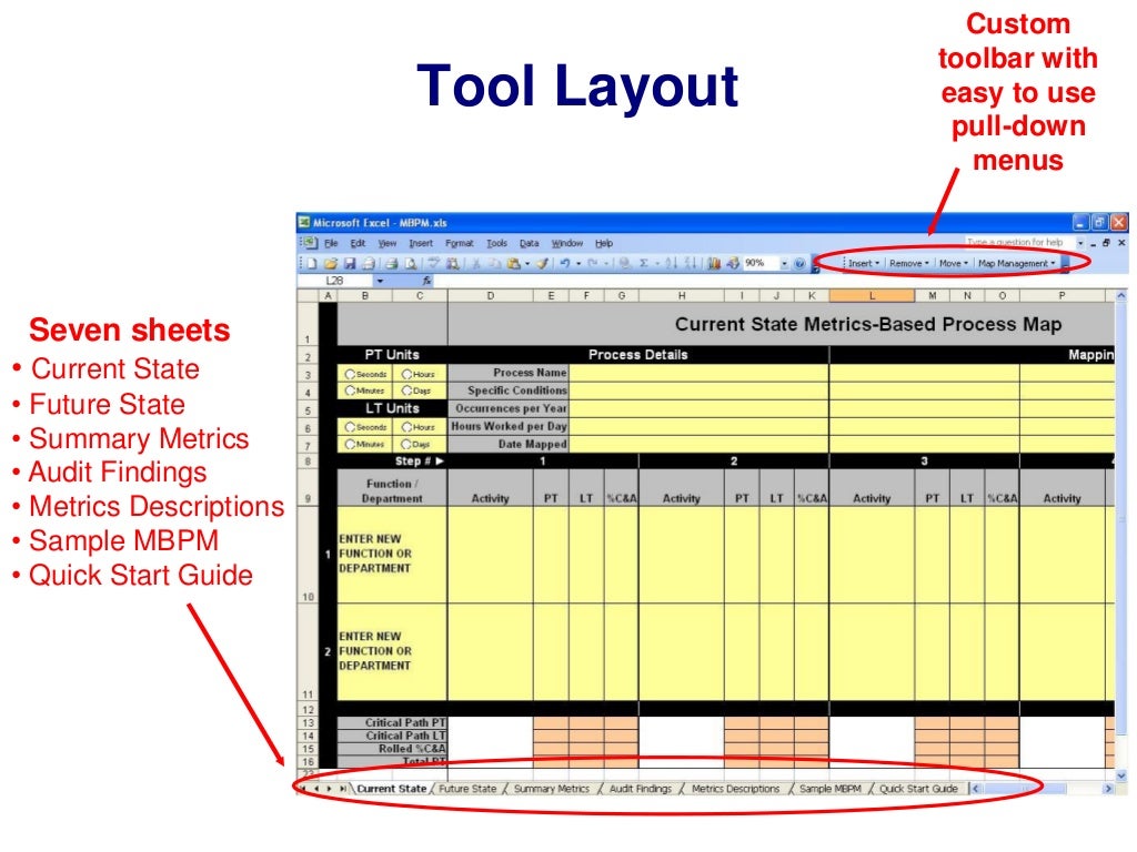 Tool Layout Seven sheets