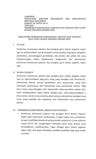 Permendikbud no. 28 tahun2014 | PDF
